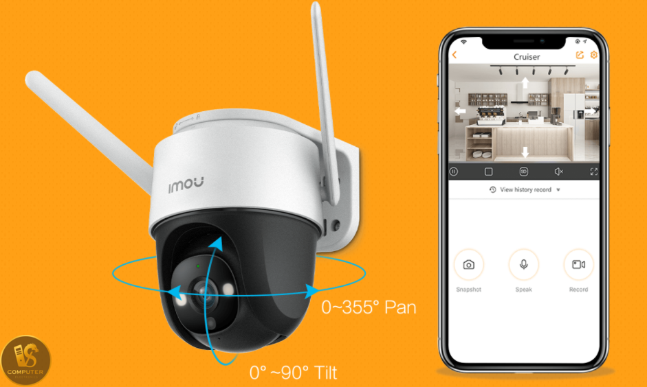 Camera Imou Cruiser S42FP-IMOU 4 MP - Vi Tính Thủ Đức