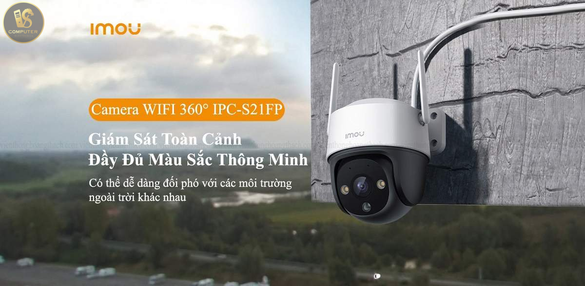 Camera IP Wifi Imou 2.0Mpx IPC-S21FP ngoài trời Chính Hãng - Vi Tính ...