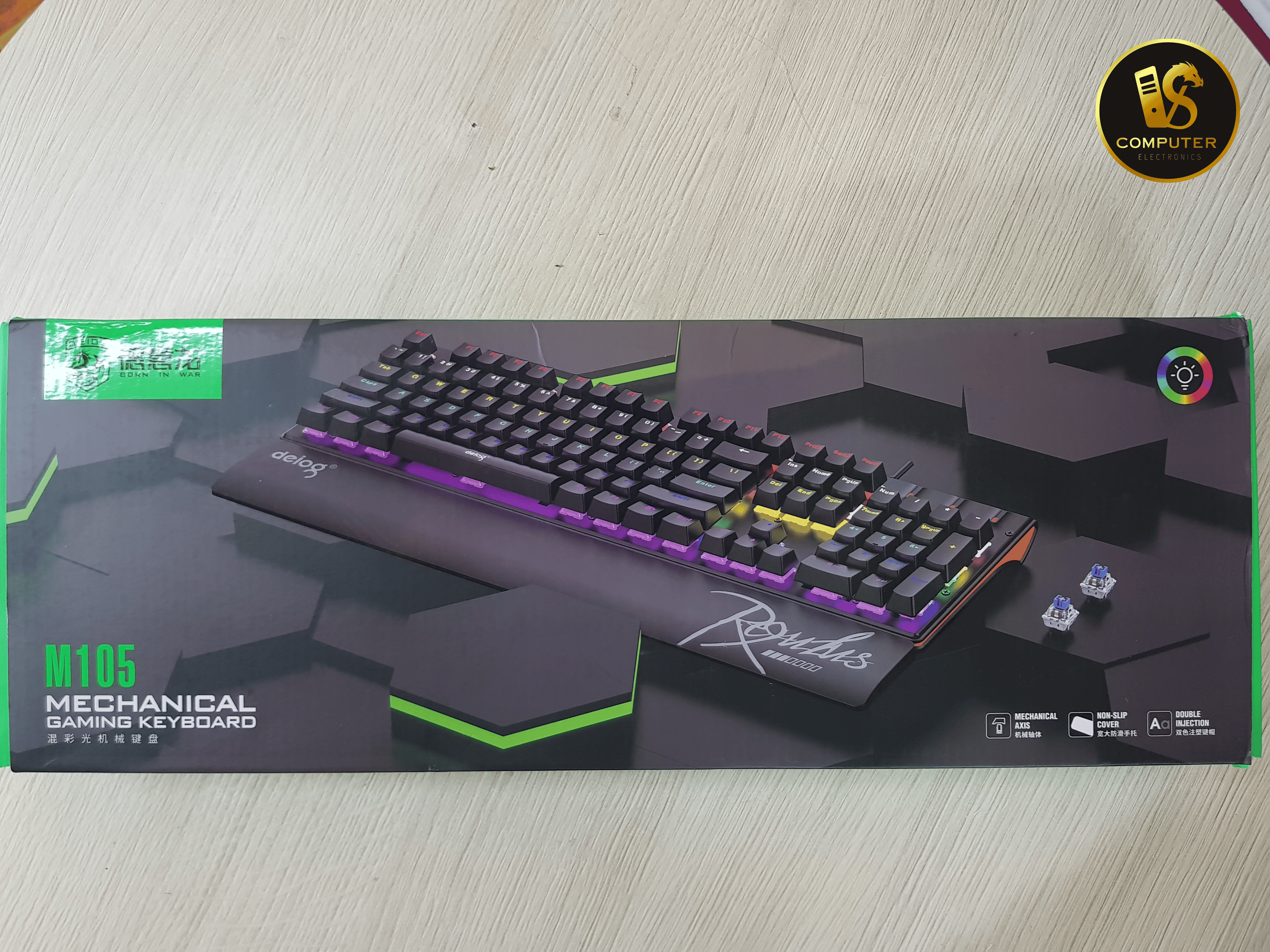 Combo Gaming Chính Hãng DEIOG M105: Bàn Phím Chuột RGB Chống Nước, Giá ...